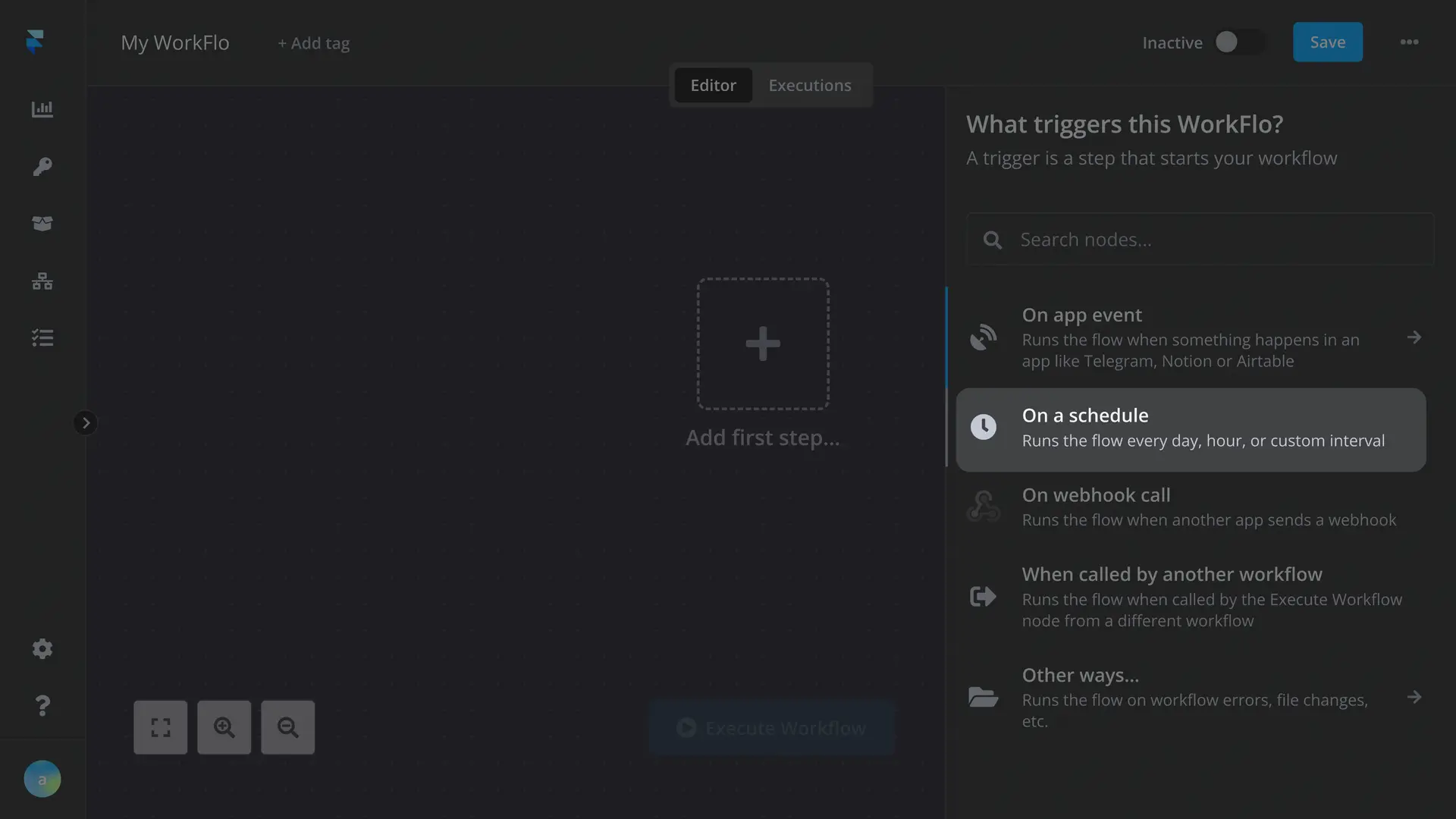Creating Workflows Flomenco Documentation